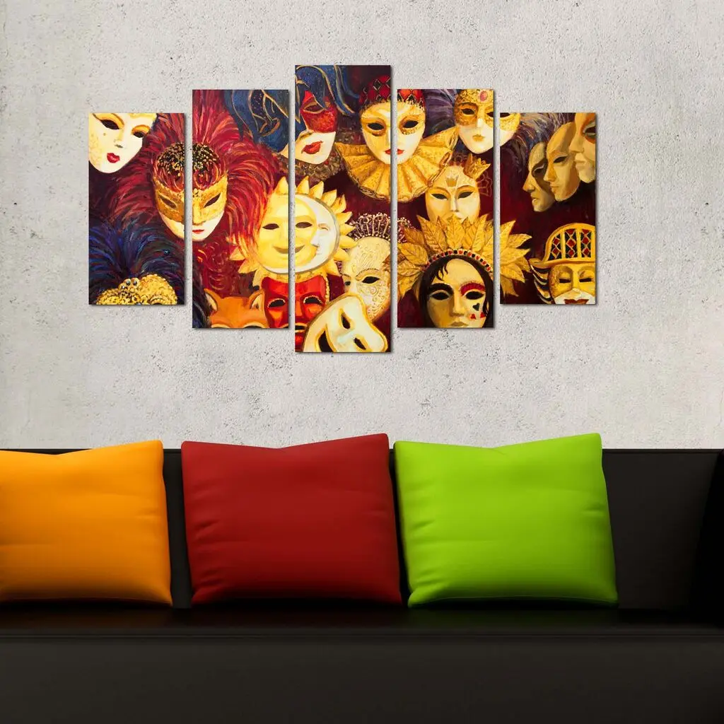 Wallity Set Slika 5M-47, 5 Delova