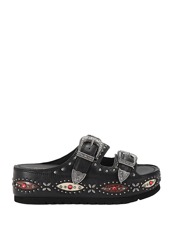 Kurt Geiger - Crne ženske papuče