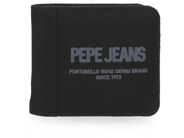 Novčanik na preklop 10.5cm PJL Edward black 61682
