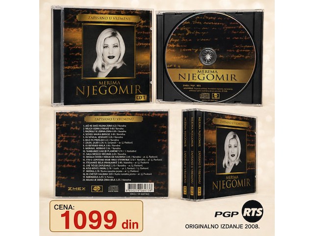 MERIMA NJEGOMIR – ZAPISANO U VREMENU –  disk broj 1
