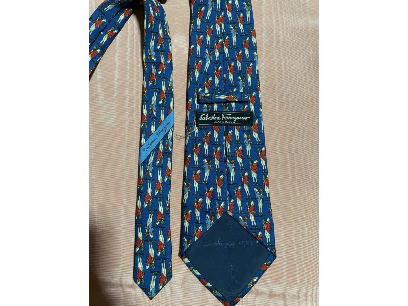 Kravata,Salvatore Ferragamo,svila