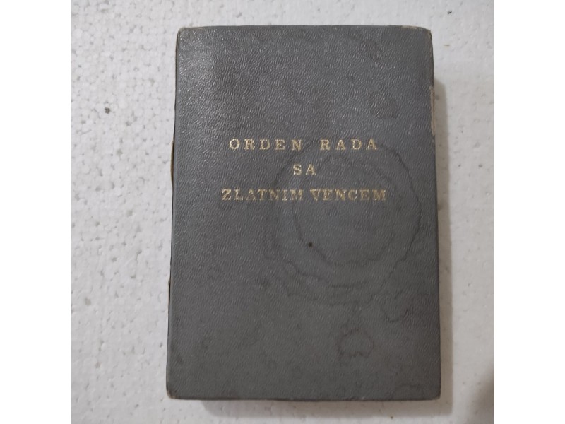KUTIJA ZA ORDEN.