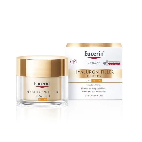 EUCERIN HYALURON-FILLER + ELASTICITY DNEVNA KREMA SPF 30, ŠIFRA: 83568, 50 ML