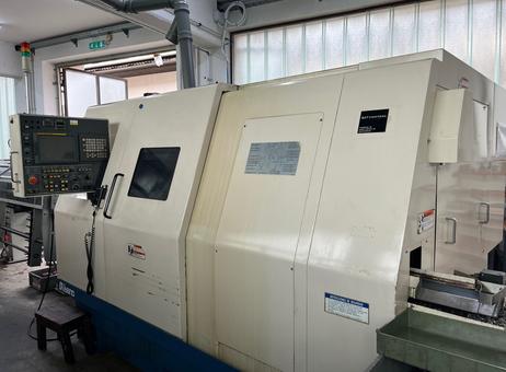 MIЯNO ABX-51TH2 CNC automatska tokarna mašina sa 3 turnete i ulaznikom za šipke