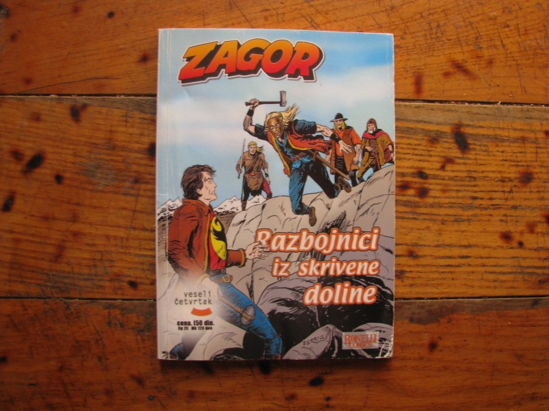 ZAGOR 13 RAZBOJNICI IZ SKRIVENE DOLINE