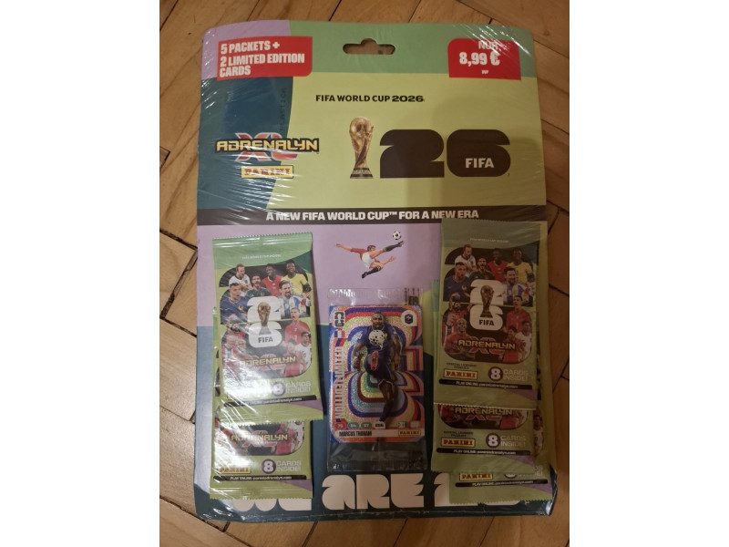 Svetsko prvenstvo WC 2026 adrenalyn - multipack