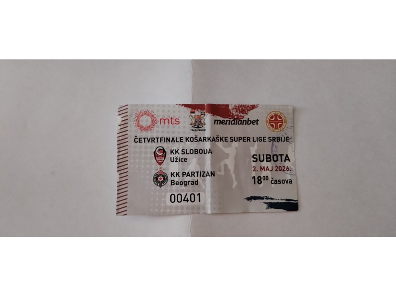 KK SLOBODA VS KK PARTIZAN