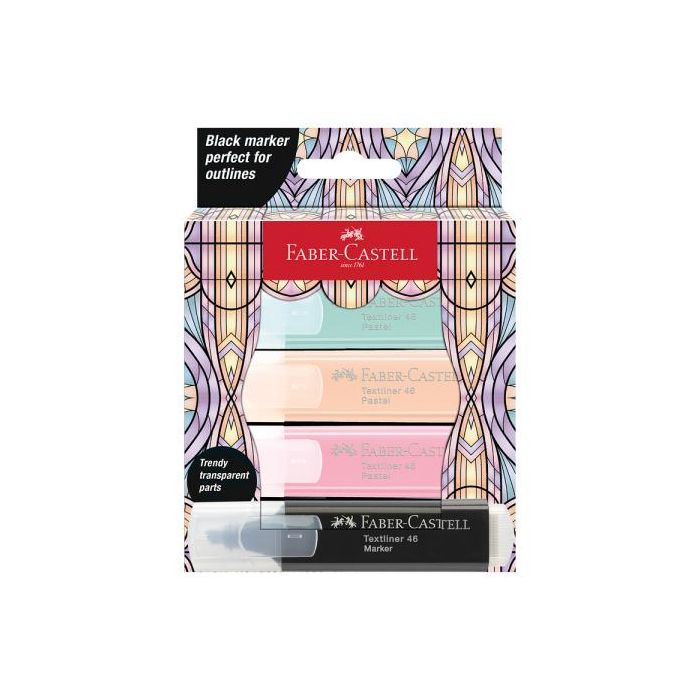 Signir Faber Castell set Glassy pastel 1/4 254694