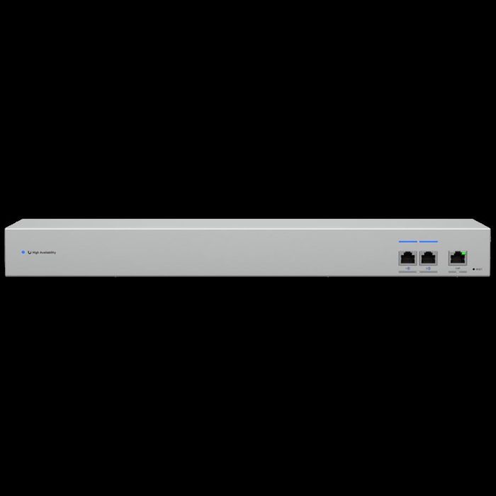 Ubiquiti WAN Switch USW-WAN-EU 10G SFP+ linking two Shadow Mode High Availability UniFi Gateways to a single ISP
