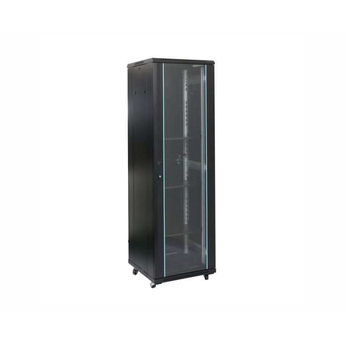 Rack orman samostojeći, 32U, 600x800, staklena vrata (pakovanje od 3 kutije)