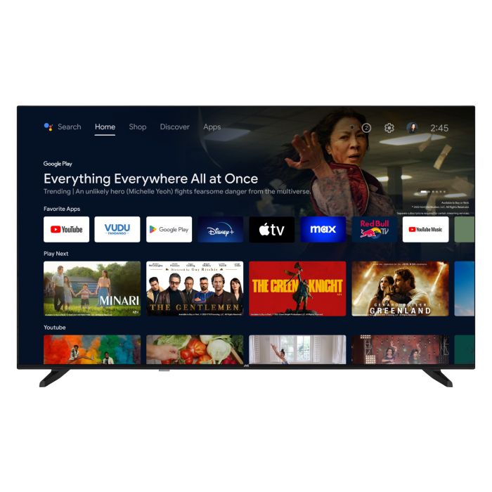 JVC Televizor 65VA3300, 4K Ultra HD, LCD, Crni