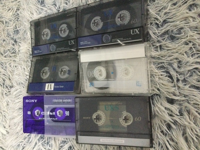 KASETE SONY AUDIO. LOT 2