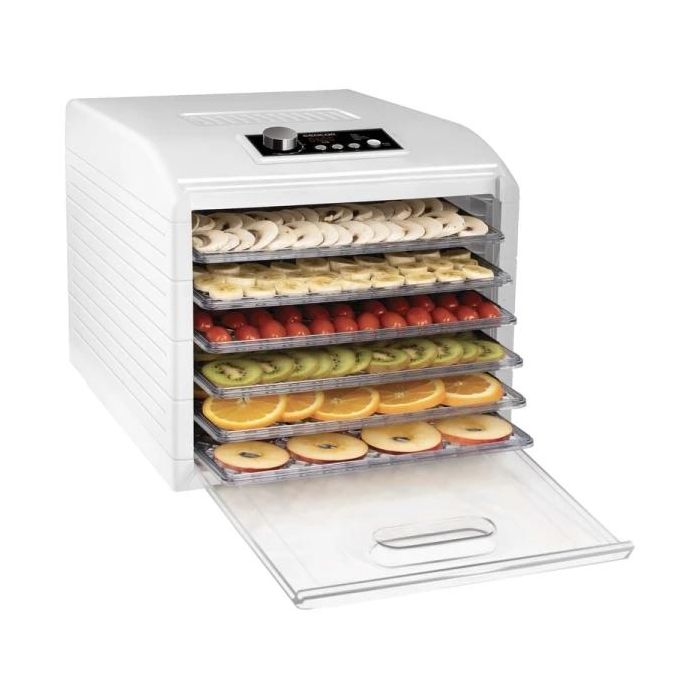 Dehidrator hrane Sencor SFD 6500WH/500W/6 polica/bela