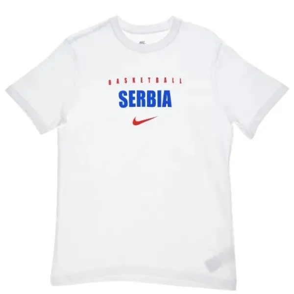 Navijacka majica Serbia Nike bela