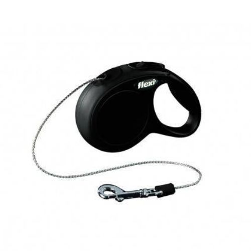 FLEXI POVODAC NEW CLASSIC XS CORD CRNI 3M
FLEXI POVODAC NEW CLASSIC XS CORD CRNI 3M