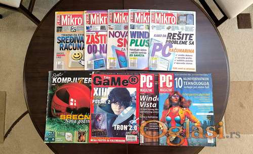 Gamer, Mikro PC World, PC Magazine, Svet Kompjutera