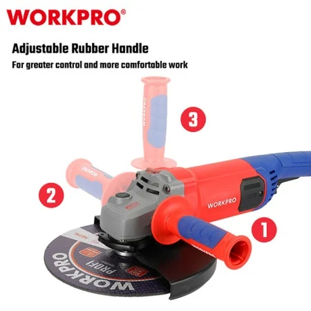 Workpro wp472004 električna ugaona brusilica 2200 w (230 mm) – ( wp472004 )