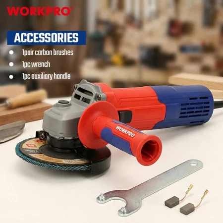 Workpro wp472049 Električna ugaona brusilica 850W (sa regulacijom brzine), 125 mm ( WP472049 )