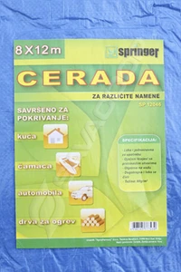 Cerada plava 80g 8x12