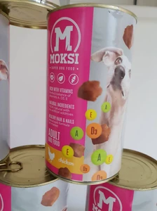 Konzerva Moksi Super Dog Food piletina 1240g