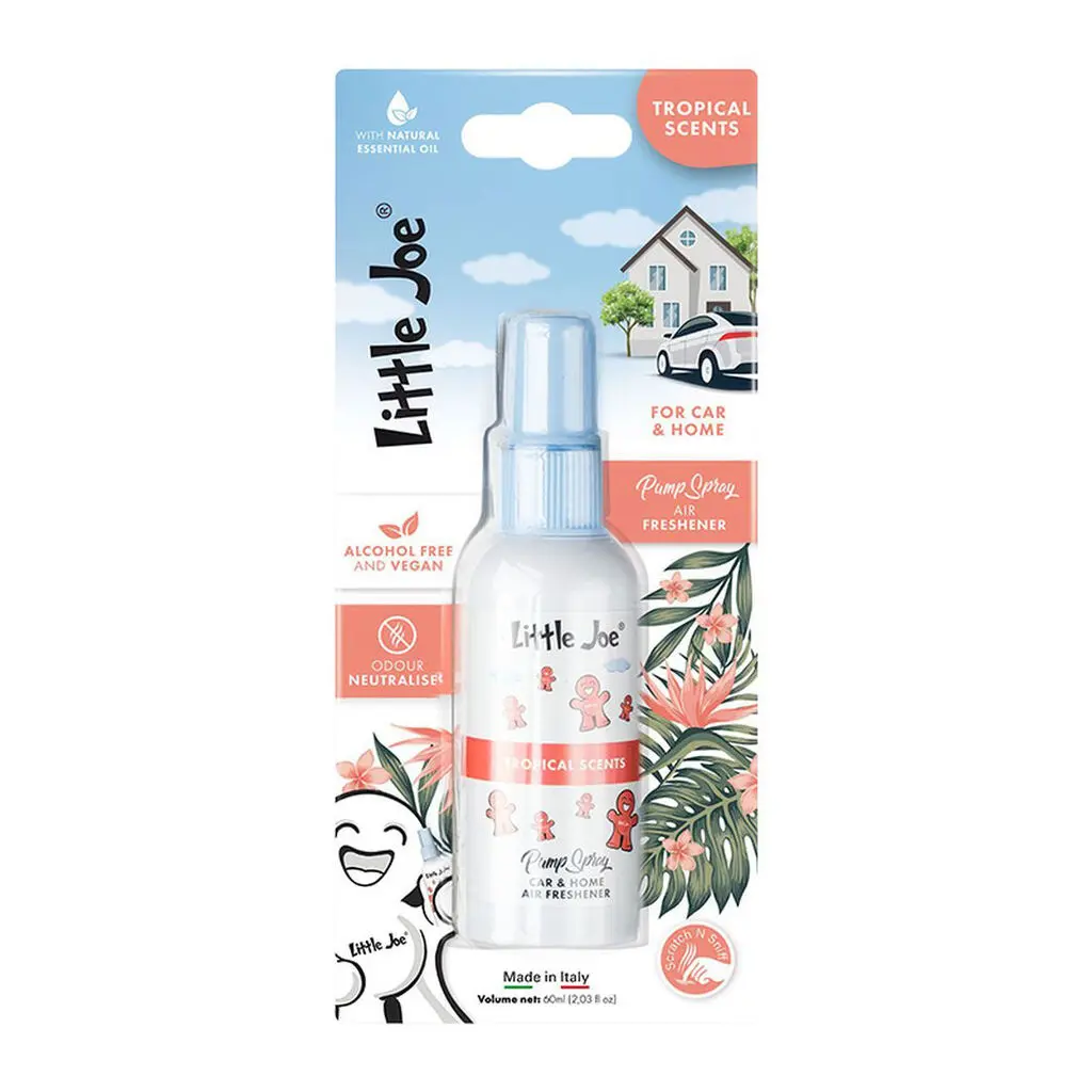 Cartech Miris za auto Little Joe Tropical Scent, 60 ml