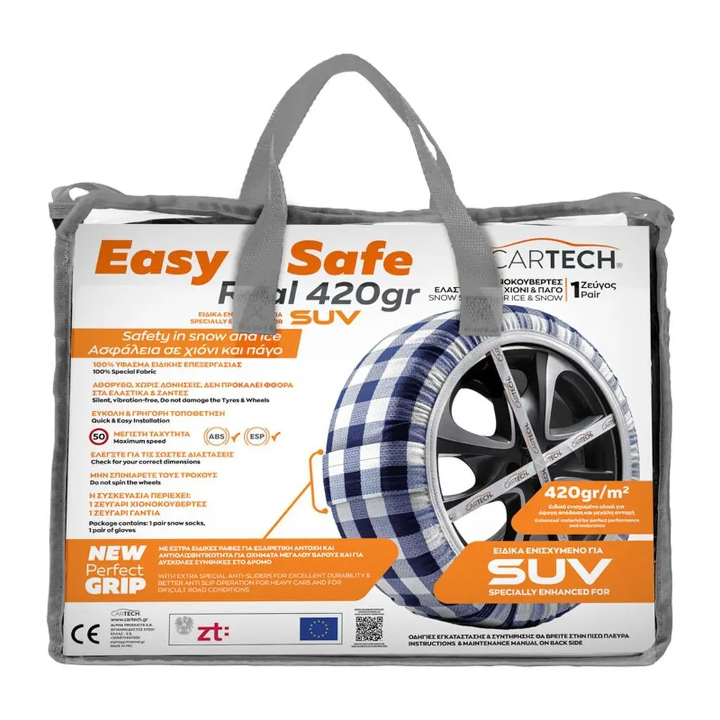 Cartech Čarape za sneg Easy & Safe Real, 420 g, SUV G1, par