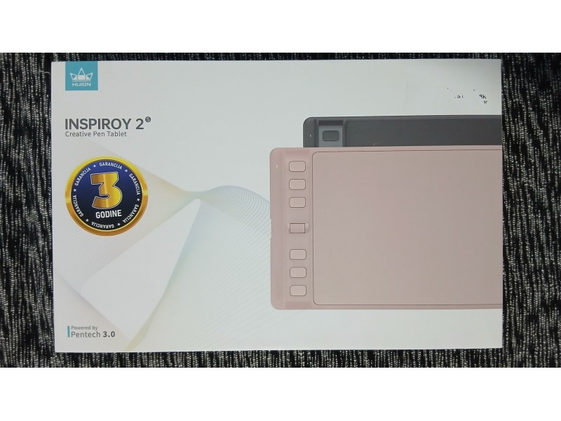 HUION Inspiroy 2 S H641P Black Grafička tabla