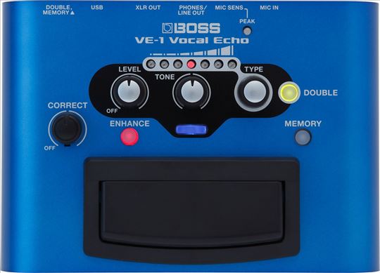 Boss VE-1 Vocal Echo pedala / novo