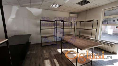 Izdaje se ulični lokal površine 40 m²
