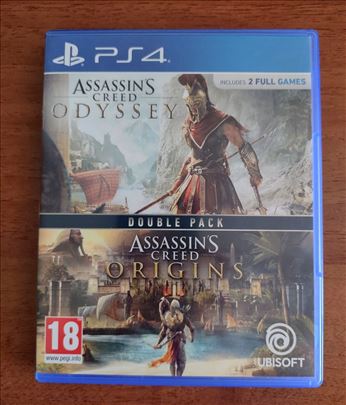 Assasins Creed Odyssey i Origins - Double pack