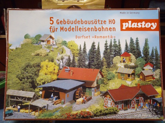 Plastoy HO komplet za dioramu