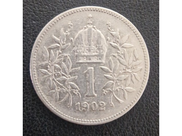 1 korona 1902, Srebro