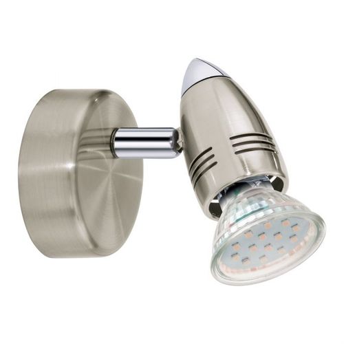 Eglo Magnum-led spot/1, led gu10 1x3w, 240lm, nikl-Mat/hrom,