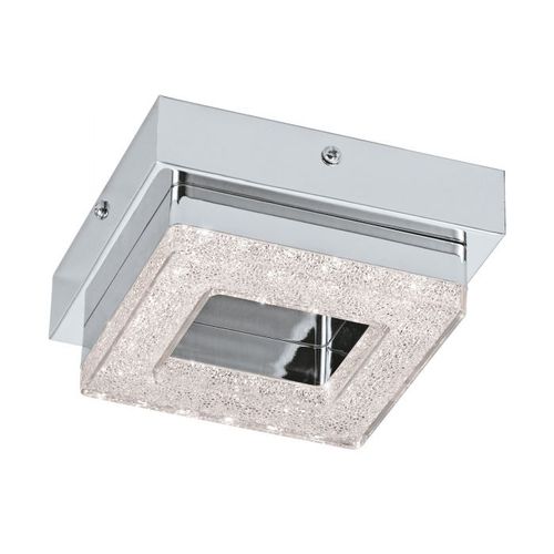 Eglo Fradelo zidna/plafonjera/1, led, 1x4w, hrom/kristal