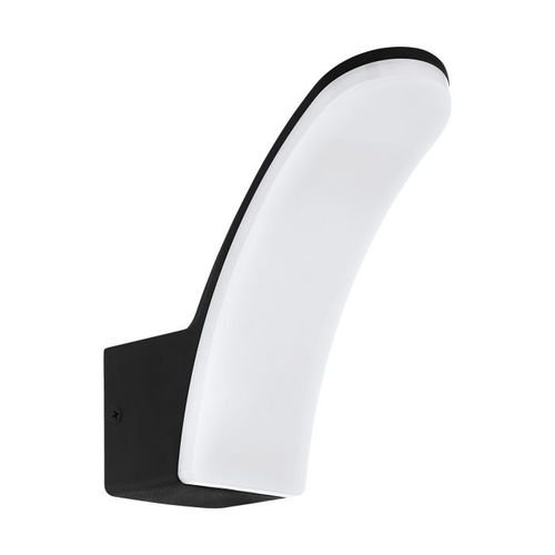 Eglo fiumicino spoljna/zidna, led, 11w, 1500lm, crna/bela