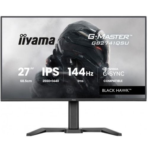Monitor 27" Iiyama GB2741QSU-B1 IPS 2560x1440/144Hz/1ms/HDMI/DP/USB