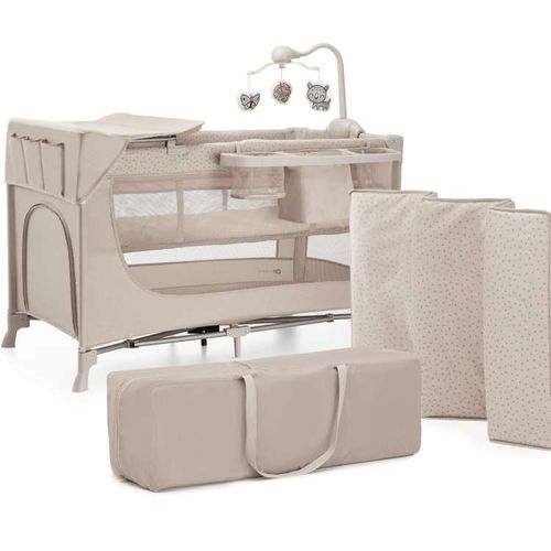Kinderkraft Prenosivi Krevetac Joy 2 Beige Sa Dodacima