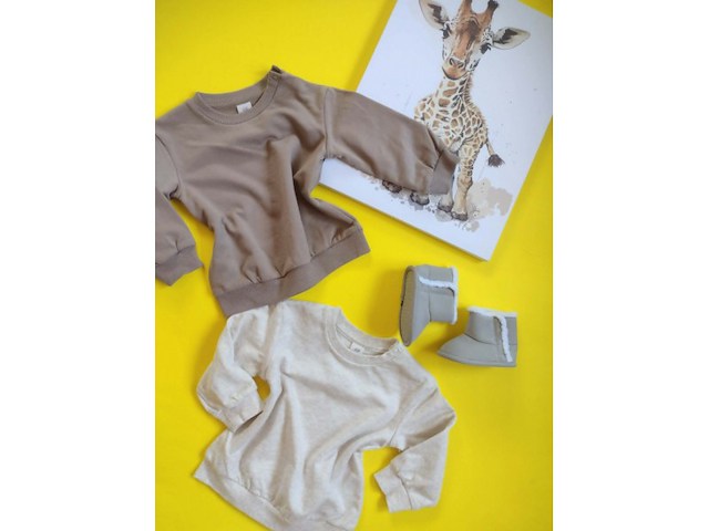 H&;M set dva duksica 3-6m