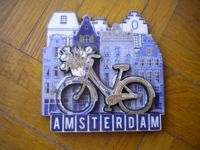 AMSTERDAM Holandija, magnet za frizider (20)