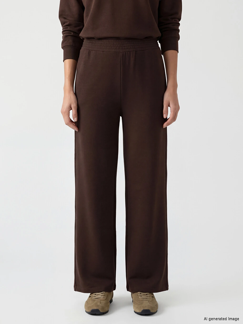 LCW EVERYDAY Ženske Pantalone Širokih Nogavica