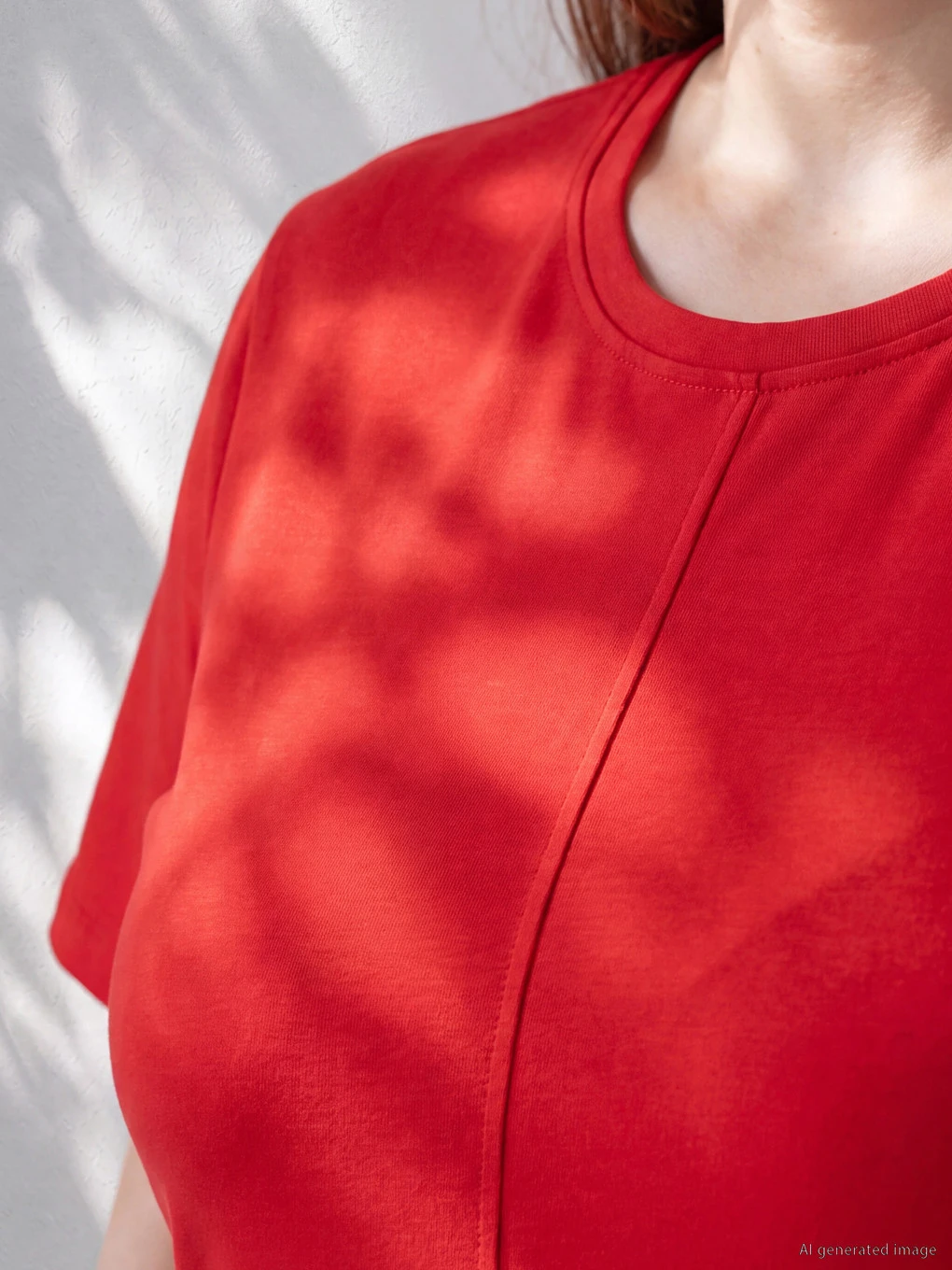 LCW Curve Plus Size Majica Od 100% Pamuka Za Žene