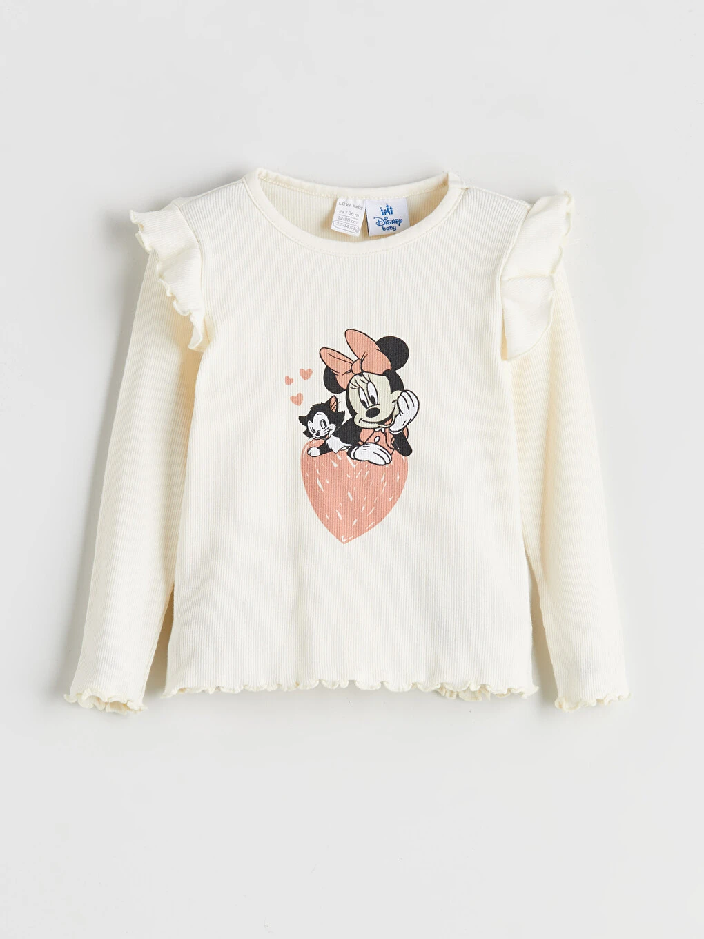 LCW baby Minnie Mouse Štampana Majica I Helanke Za Devojčice 2 Komada