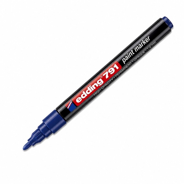Paint marker Edding E-791, 1-2 mm plavi