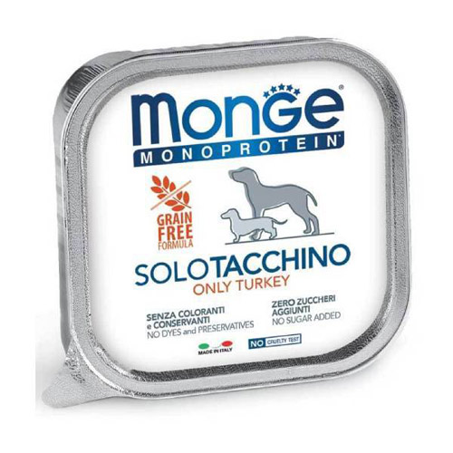 Monge Dog solo pasteta curka 100% 150gr