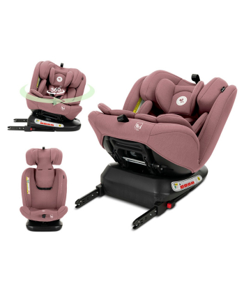 Lorelli Capella i-Size Isofix 360 auto sedište za decu 40-150cm Pink