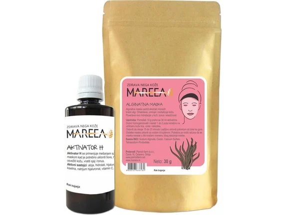 Mareea Maska za lice Alginatna 30g + 100ml