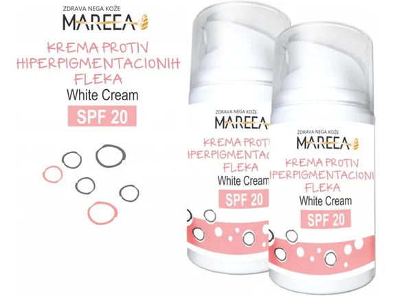 Mareea Krema za lice Protiv fleka i staračkih pega SPF20 50ml