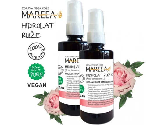 Mareea Tonik za lice Hidrolat ruže 100ml