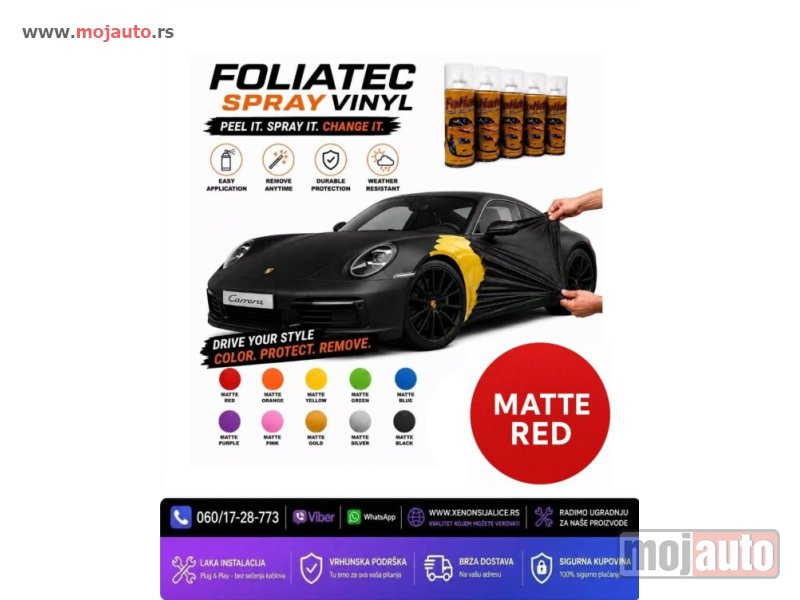 Plasti dip sprej crveni 400ml