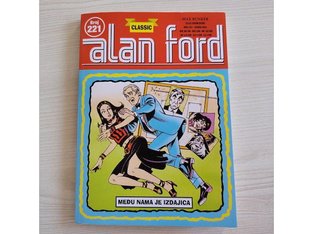 ALAN FORD 221 - Medju nama je izdajica